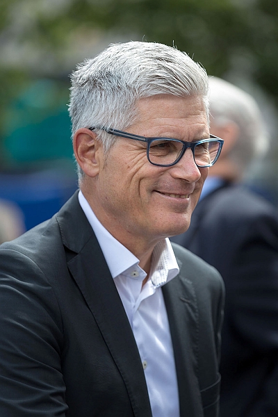 Inauguration de la place de la Sallaz